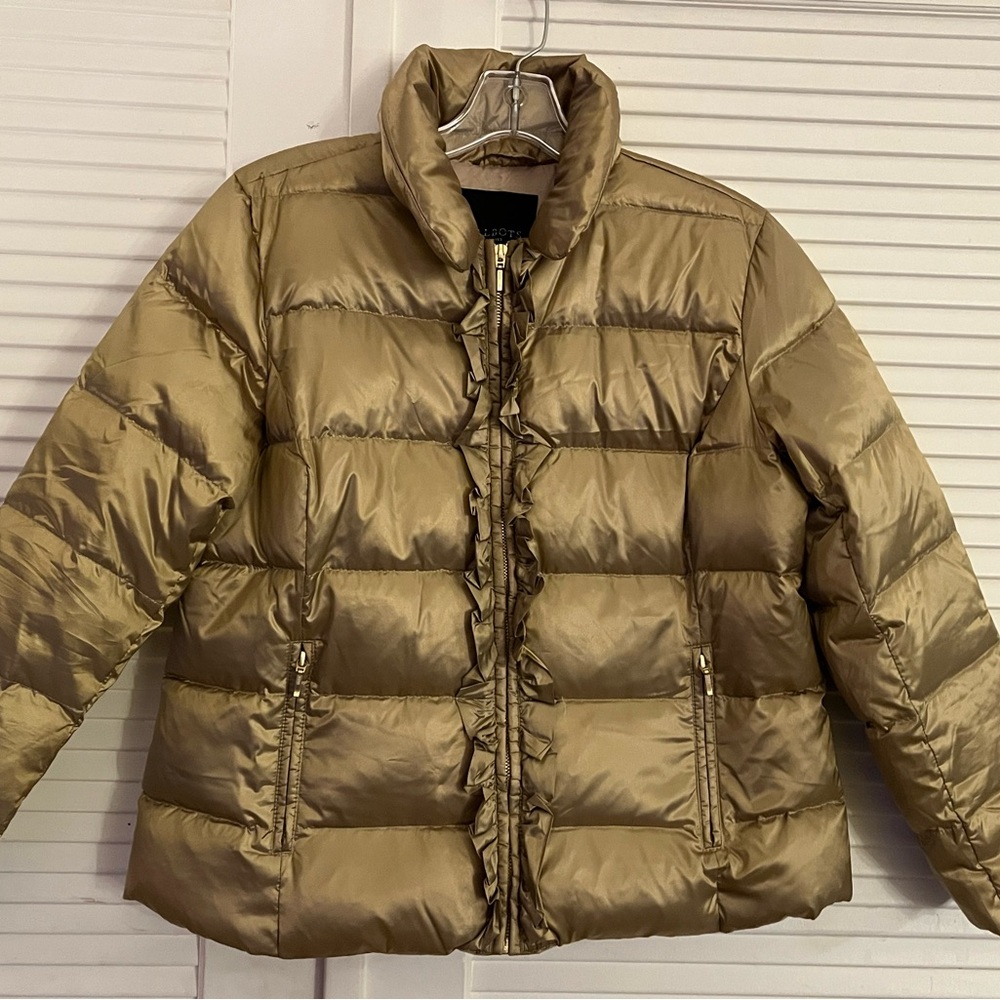 Talbots Gold Puffer Jacket - Gem